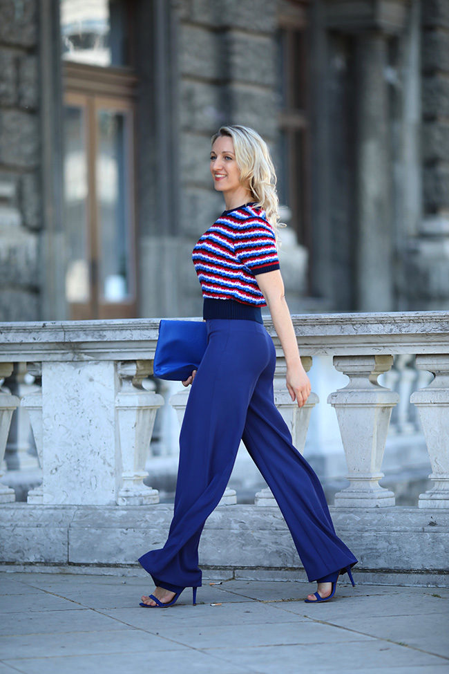 Maritimes Outfit: Sommerklassiker in Rot, Blau & Weiß. - collected by ...
